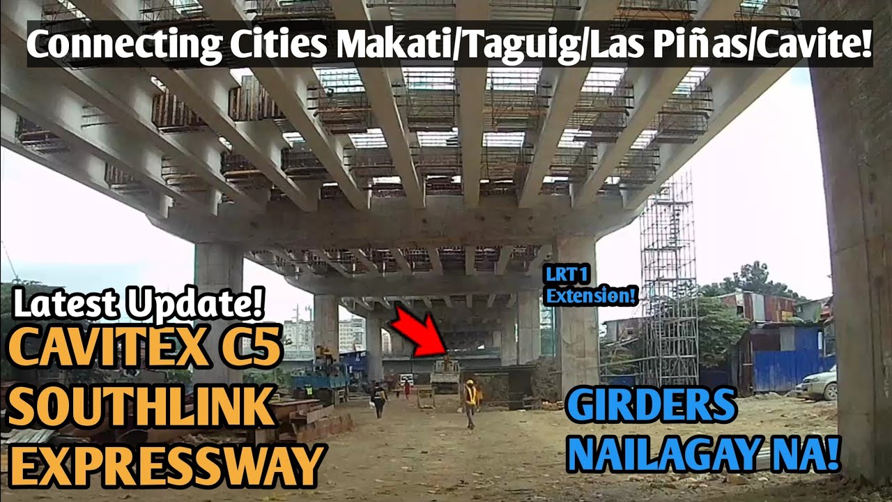 Daming bagong development!CAVITEX C5 SOUTHLINK EXPRESSWAY LATEST UPDATE ...
