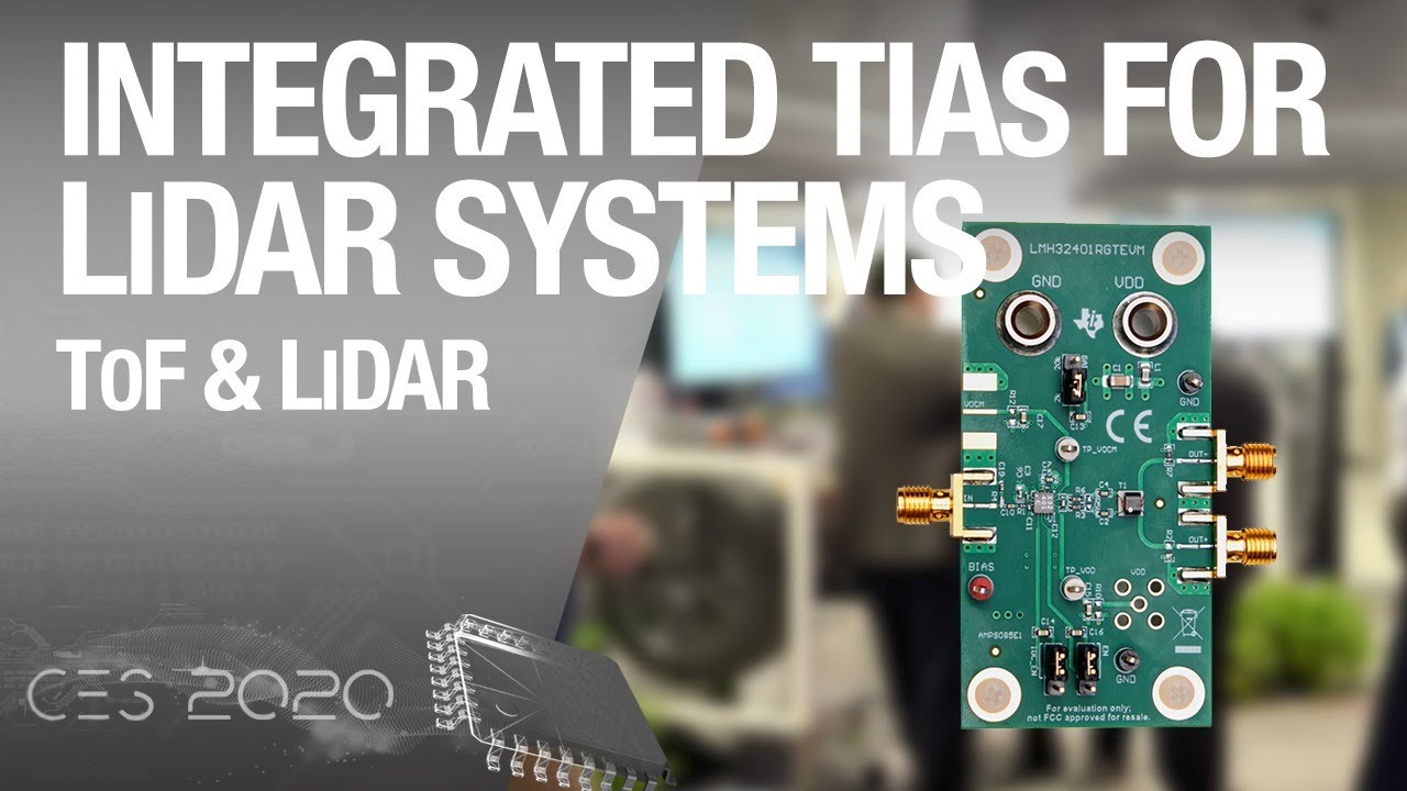 ToF & LiDAR: Integrated TIAs for LiDAR Systems - YouTube