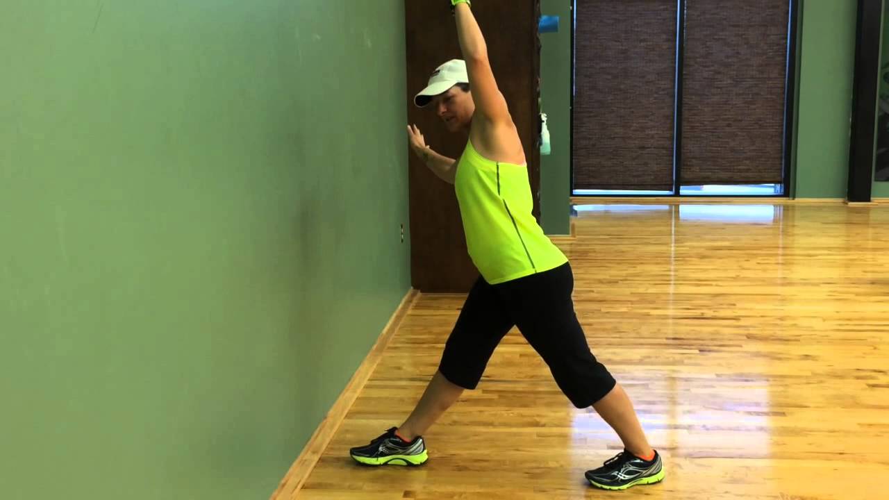 Yoga Athlete Univeral Stretch in a supported Pyramid - YouTube