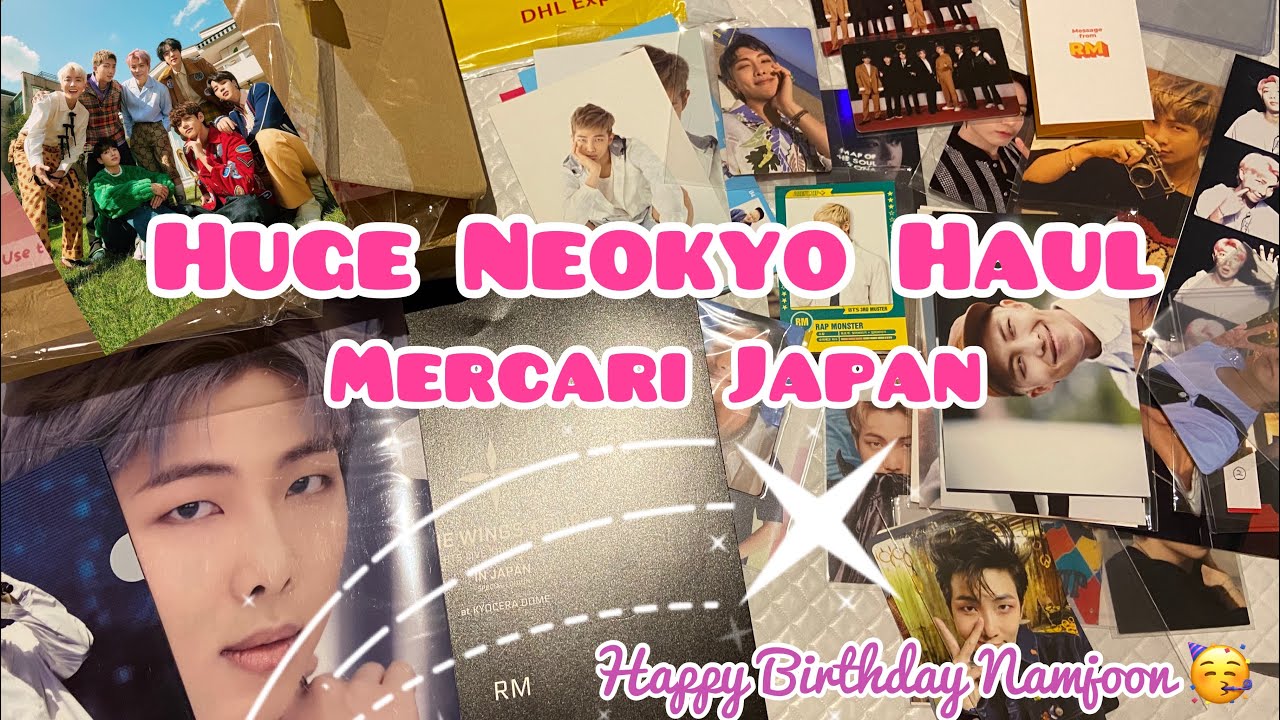 Huge BTS Photocard Neokyo Haul - Mercari Japan [Unboxing] - Happy ...