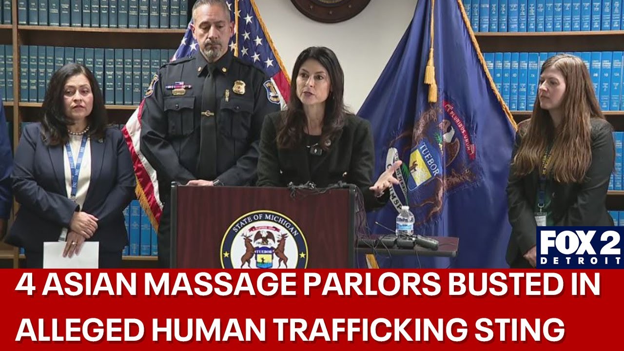 Massage parlors busted in alleged human trafficking ring operations in ...