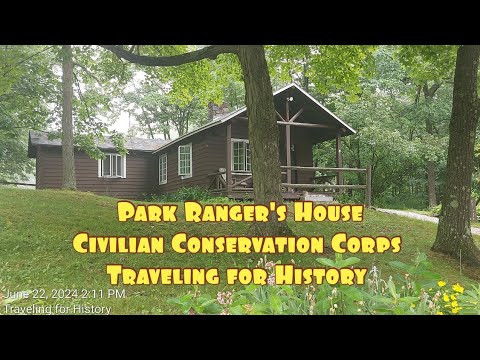 The Park Ranger's House: Built by the Civilian Conservation Corps - YouTube