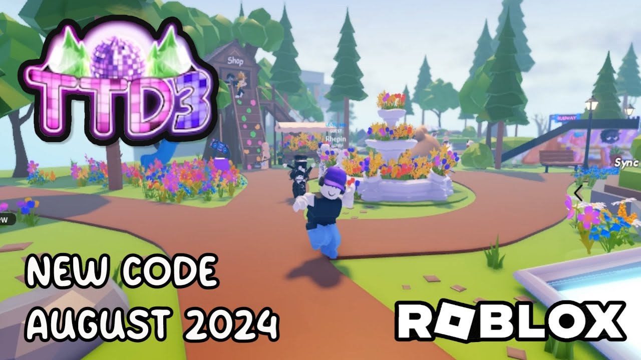 Roblox TTD 3 -New Code August 2024 - YouTube