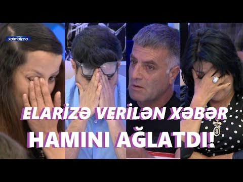 Elarizin oğlu tapıldı və görün studiyada nələr baş verdi? Səhvimdir... / Seni axtariram 02.10.2022