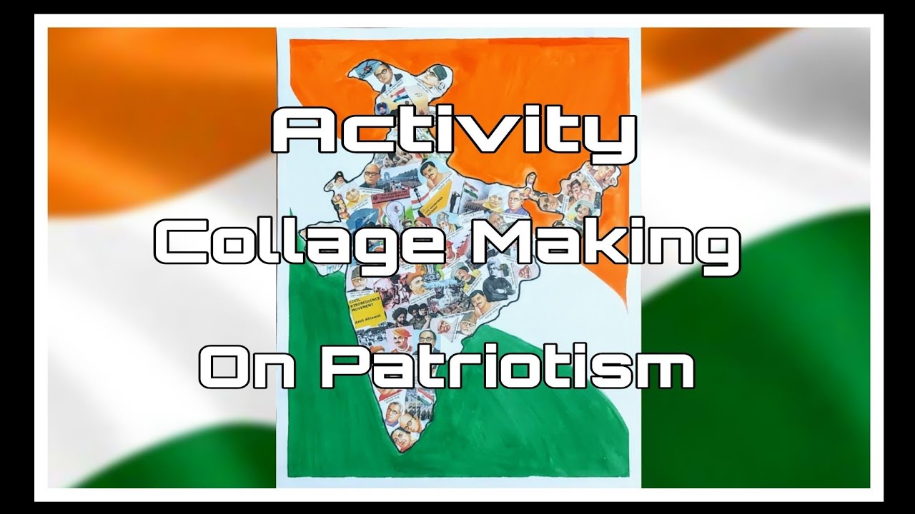 Activity । Collage Making । Edited Version On Independence Day । - YouTube