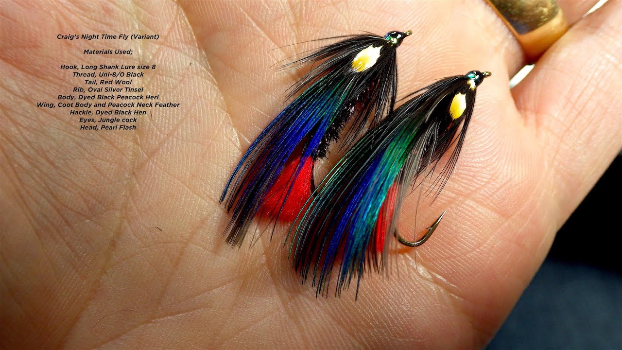 Tying Craig's Night Time Fly (Variant) by Davie McPhail - YouTube