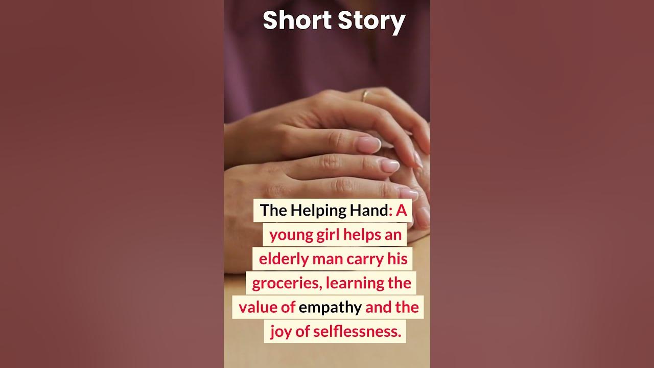 The Helping Hand | Short Story - YouTube