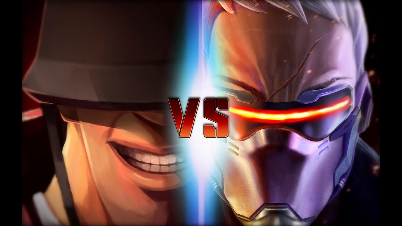 Soldier Vs Soldier:76 (Rap Battles Of Video Games All-Stars)(Season 5 ...