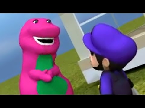 Barney The Dinosaur Asks About Biting Your Tongue - YouTube