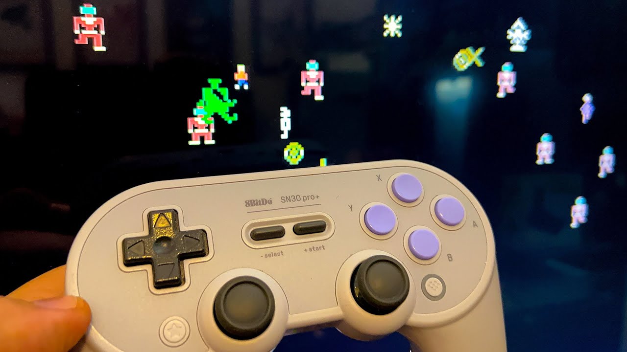 ColecoVision Robotron WIP Demo - Running With RetroPie and Dual Stick ...