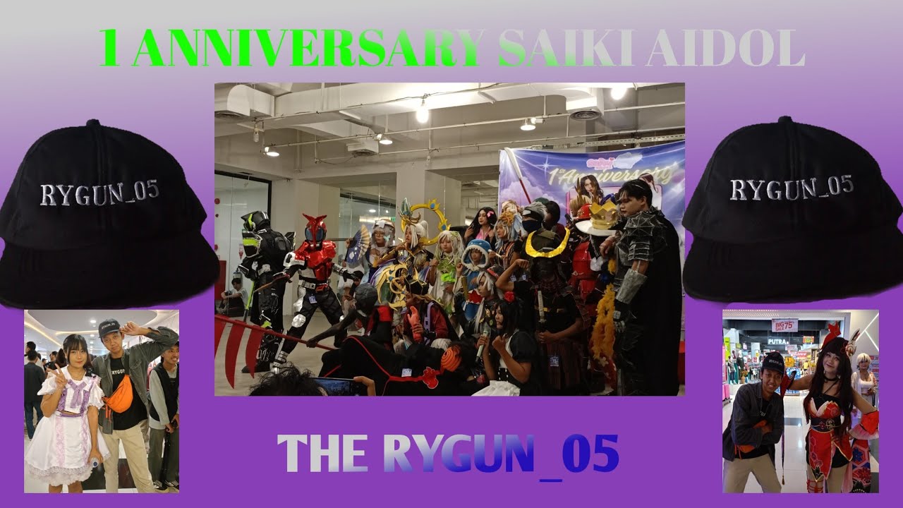 ( PART 2 ) 1 anniversary SAIKI AIDOL acara cosplay sedunia ( Ponorogo ...