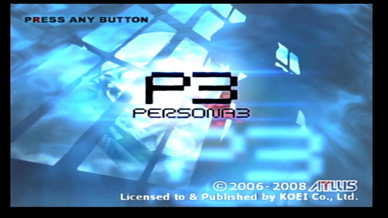 Shin Megami Tensei (P3) PERSONA 3 - YouTube