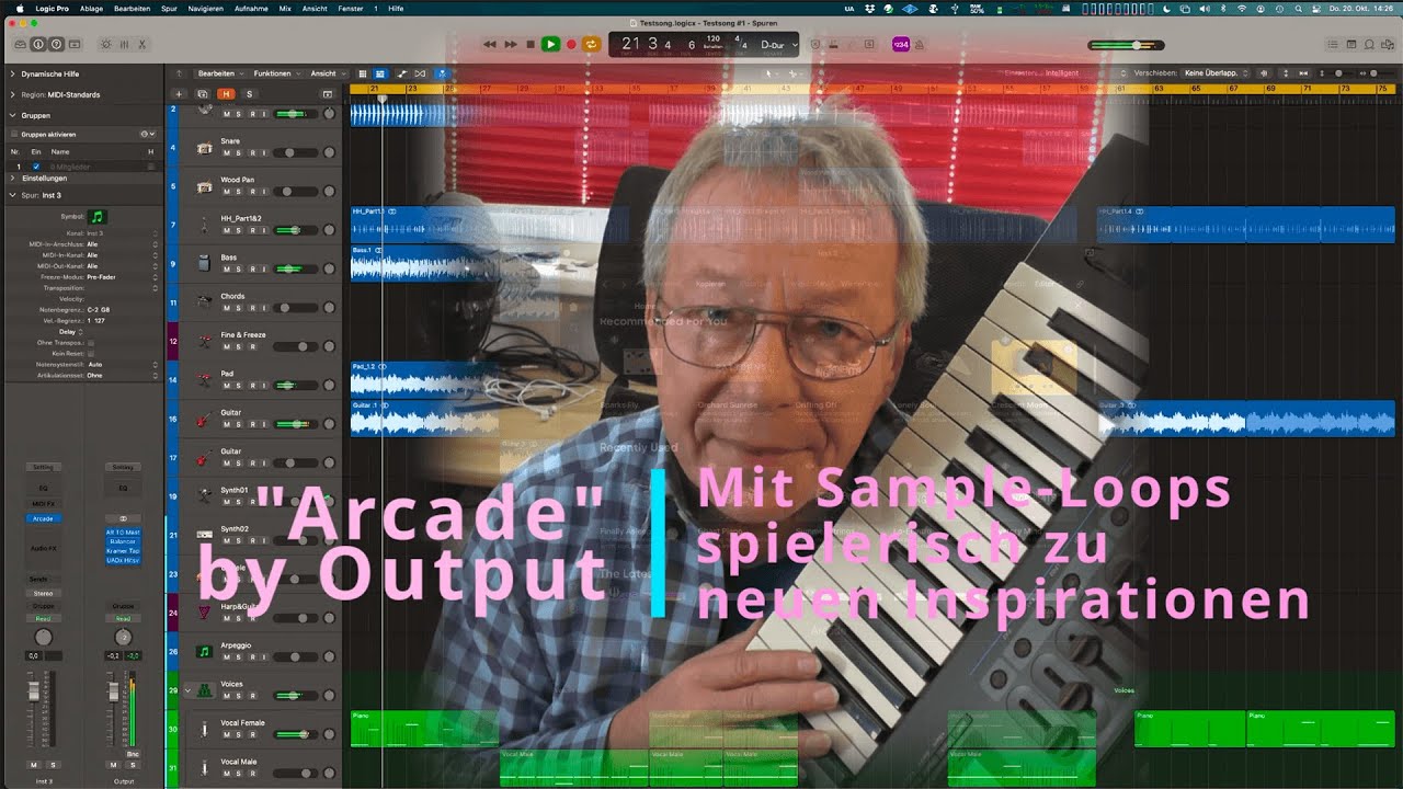 Arcade by Output - Intuitiv arbeiten mit Sample Loops - YouTube