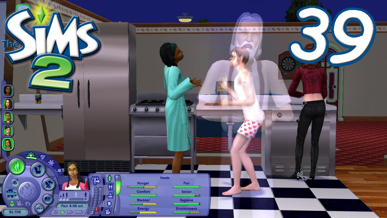 The Sims 2 Part 39 - Ghost from My Past - YouTube