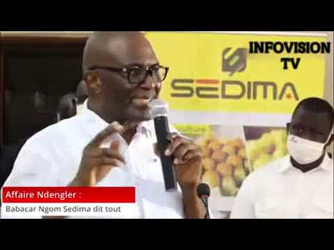 Conférence de presse Babacar Ngom SEDIMA - YouTube