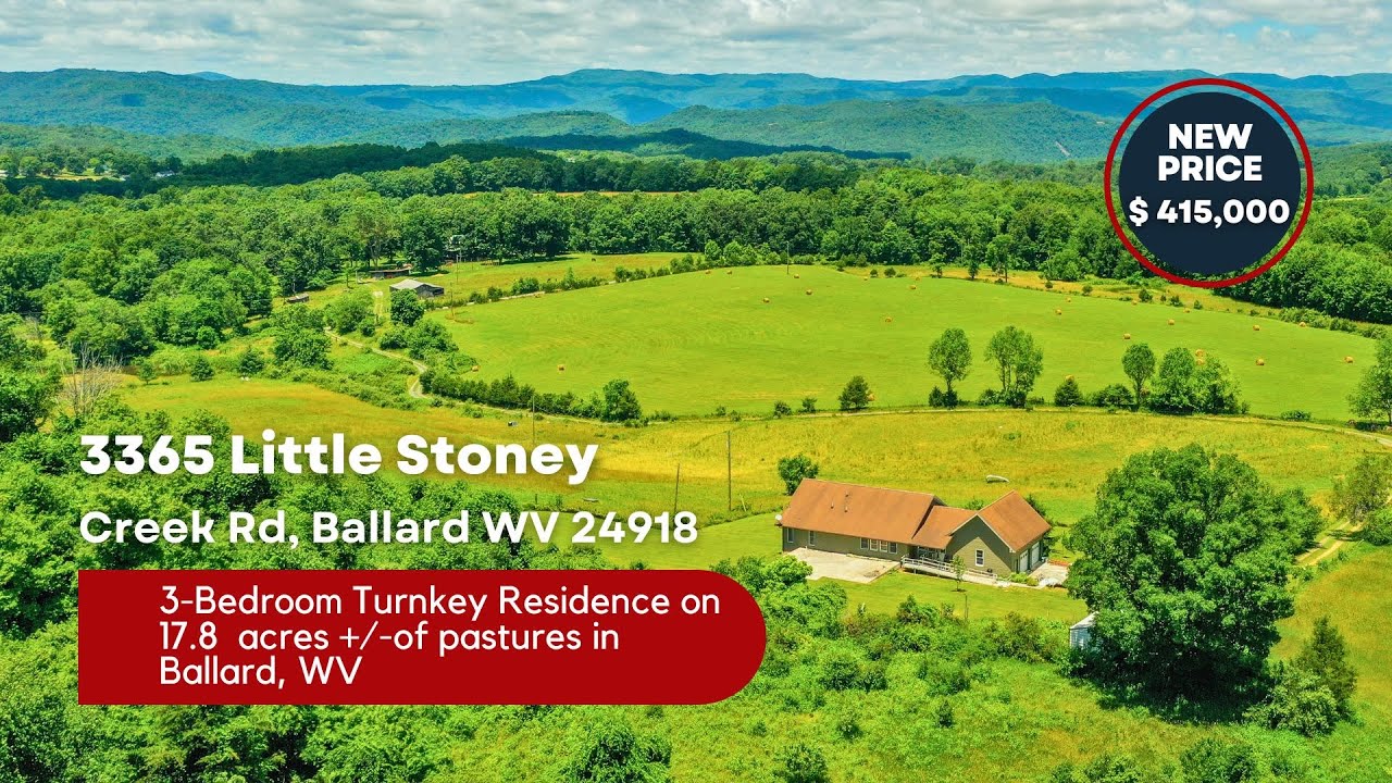3365 Little Stoney Creek Rd, Ballard, WV 24918 - YouTube