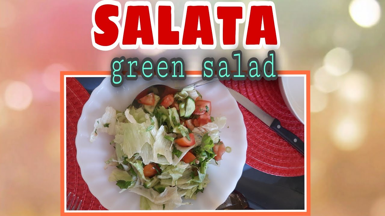 ARABIC SALATA (GREEN SALAD),STEAK AND SAUTED CUBES POTATOES |COMPLETE ...