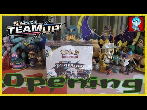Pokemon TCG: SM9: Sun & Moon: Team Up: Booster Box #3 - YouTube
