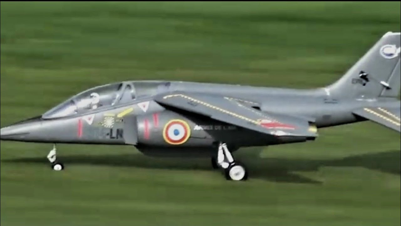 Bobs XFLY ALPHA JET, Al testing and trimming - YouTube