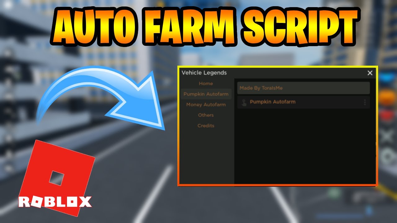 NEW OP VEHICLE LEGENDS GET INSTANT PUMPKINS SCRIPT ROBLOX (AUTO FARM ...