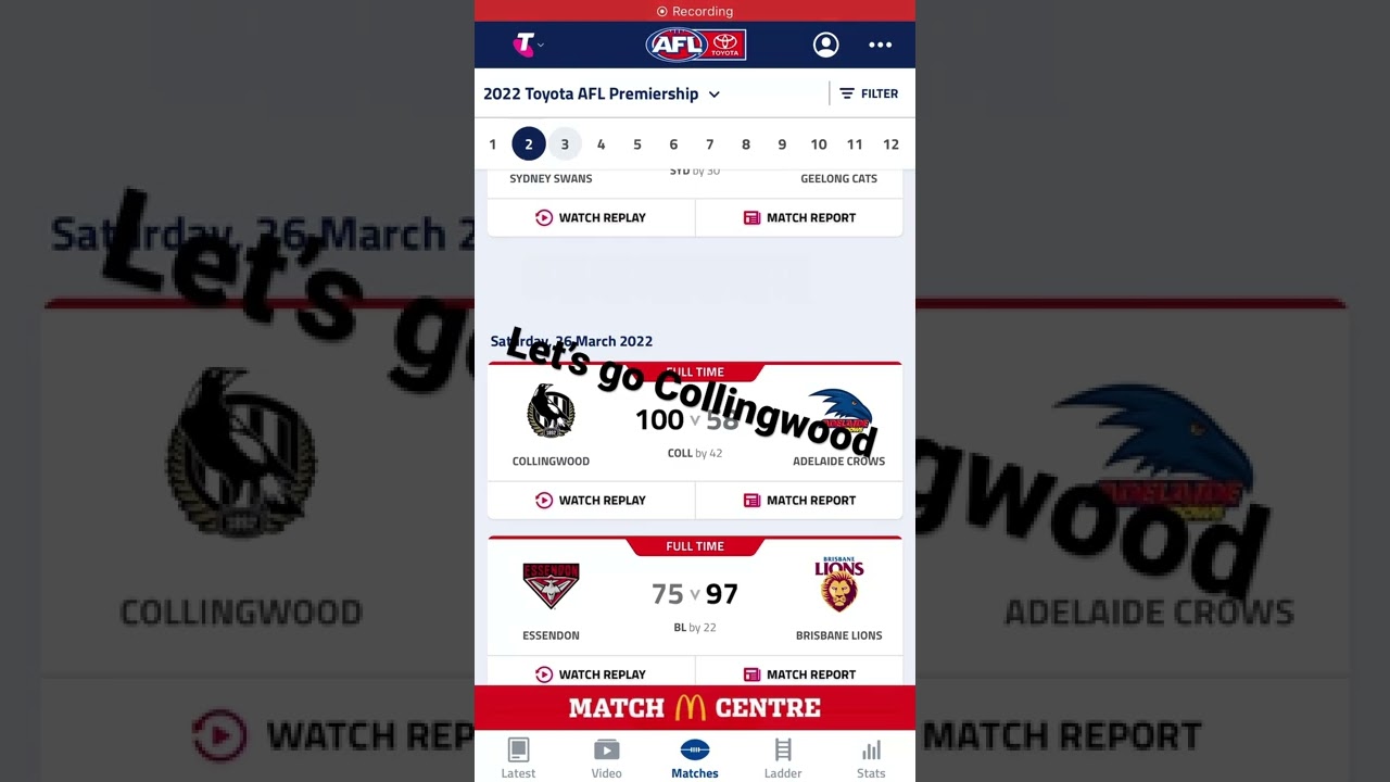 Go the pies - YouTube