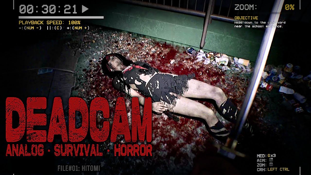 DEADCAM ANALOG • SURVIVAL • HORROR | Demo Gameplay No Commentary | Steam Upcoming New Horror ...