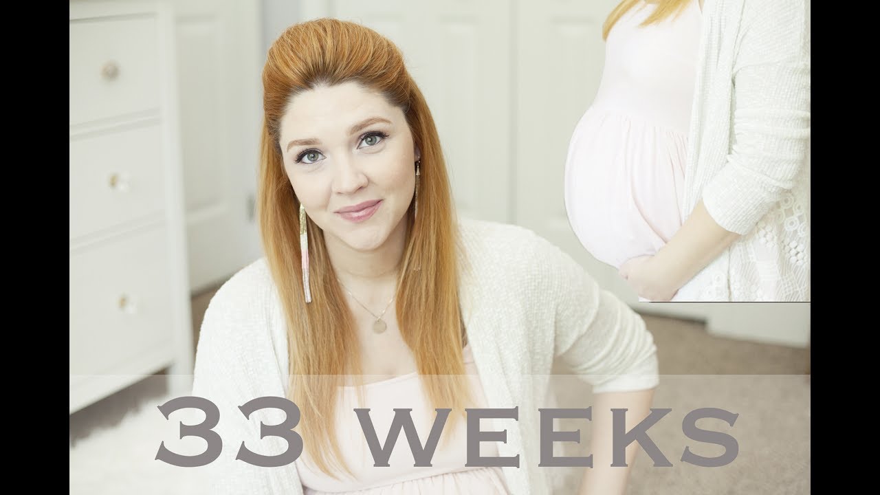 33 WEEKS TWIN PREGNANCY UPDATE | Labor Signs, 7 kids!!! Epidural? - YouTube
