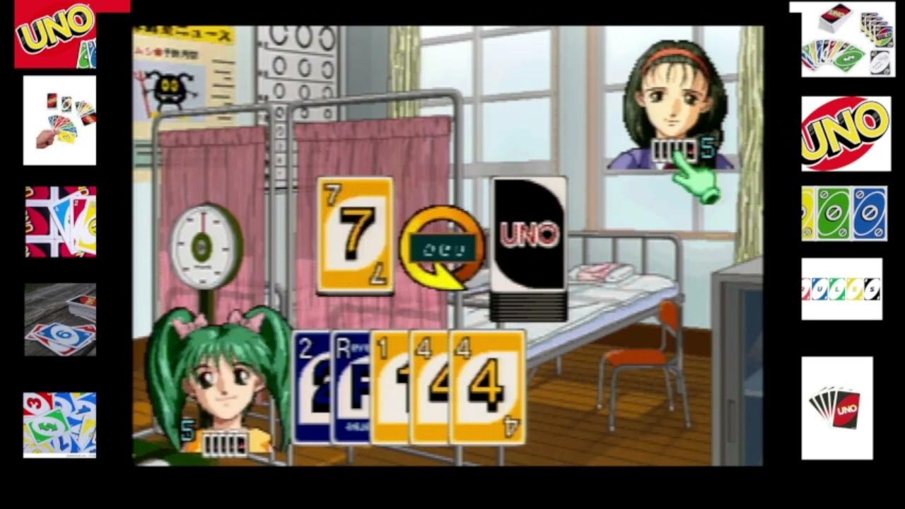 Uno DX 2 Player 1 Round Game - YouTube