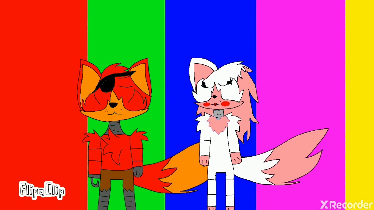 Timelapse Meme FNAF Foxy x Mangle x Fangle - YouTube