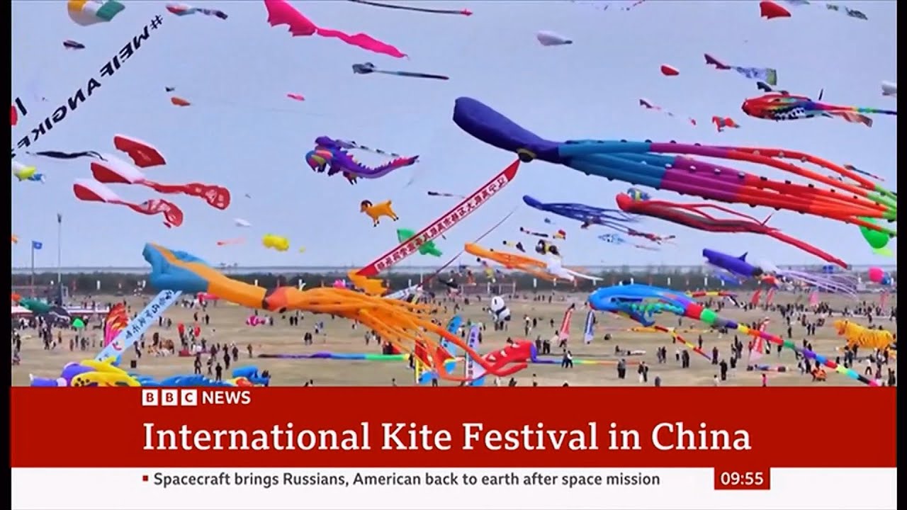 Weifang's international kite festival draws 257 teams worldwide (China ...