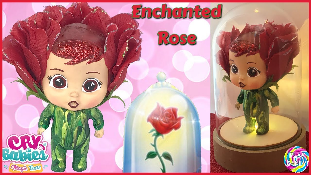 EXCLUSIVE 🥀Custom Cry Babies Magic Tears 🥀Enchanted Rose 🌹 Beauty and ...