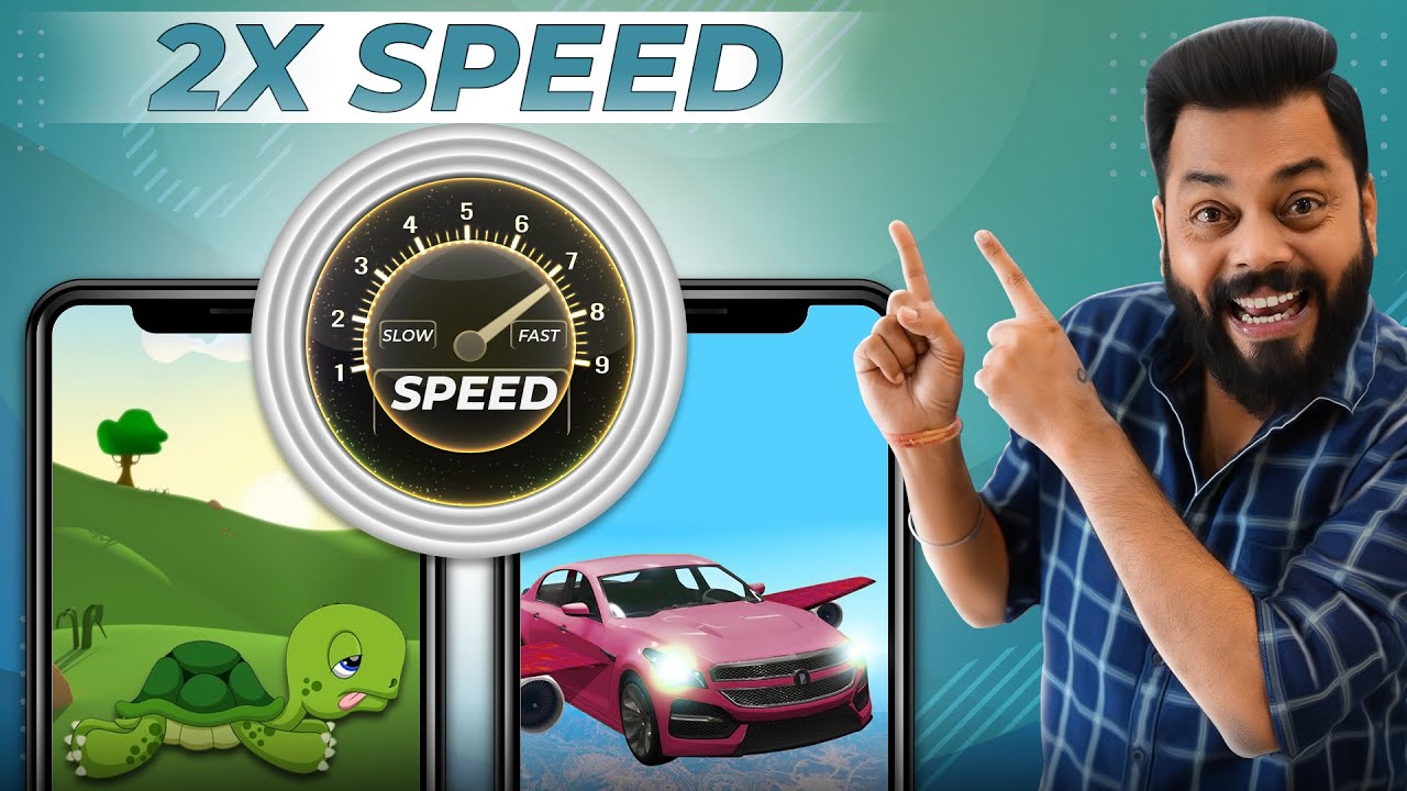 How To Double Your Smartphone Speed? 🐢 ️ 🏎️ Real Life Test Feat ...