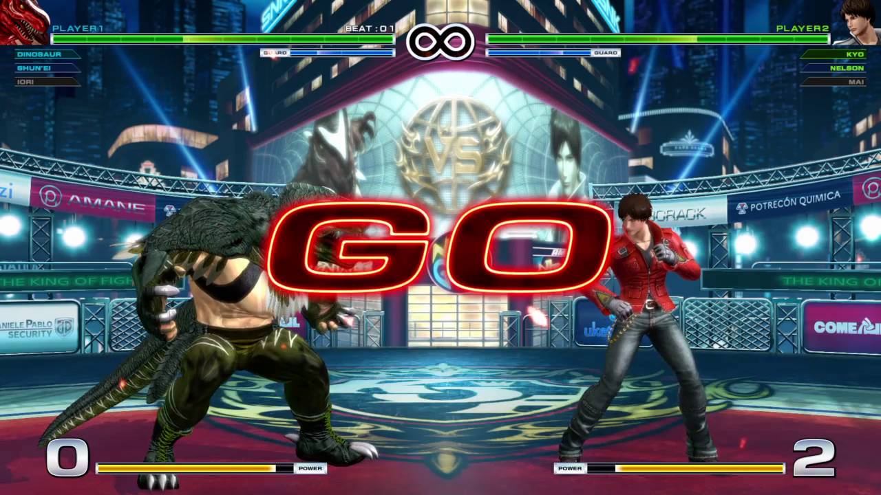 kof 2016 ps4 game the king of fighters xiv - YouTube