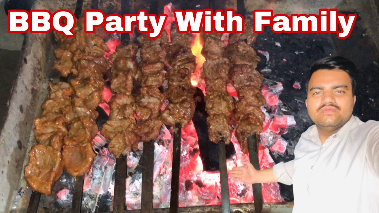 BBQ PARTY WITH FAMILY | FULL ENJOYMENT - YouTube