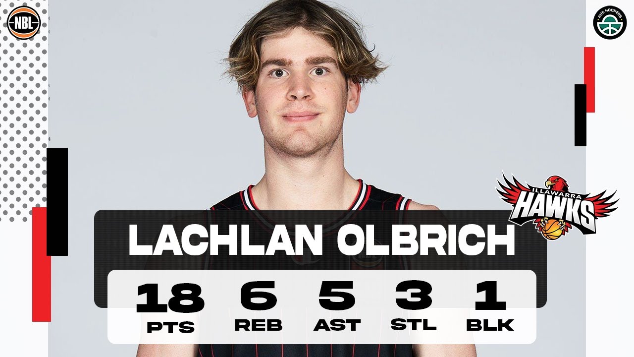 LACHLAN OLBRICH IS ON NBA RADARS!! DROPS 18PTS vs TAIPANS (FULL ...