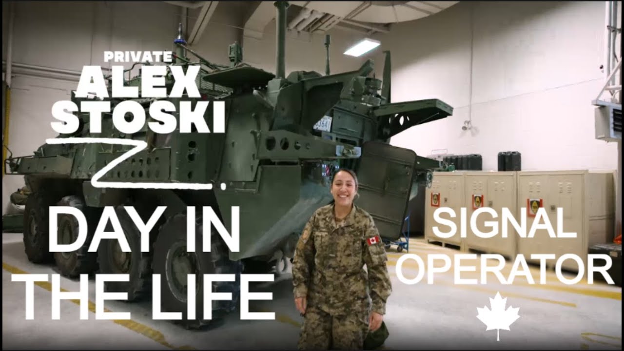 Day In The Life Signal Operator Canadian Forces (2025) - YouTube