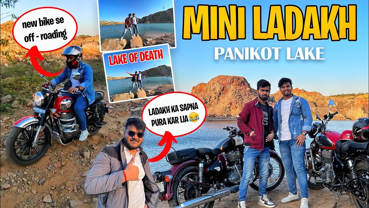 Mini Ladakh in DELHI NCR 😱⛰️ | Panikot Lake | Delhi 59 Se #miniladakh # ...