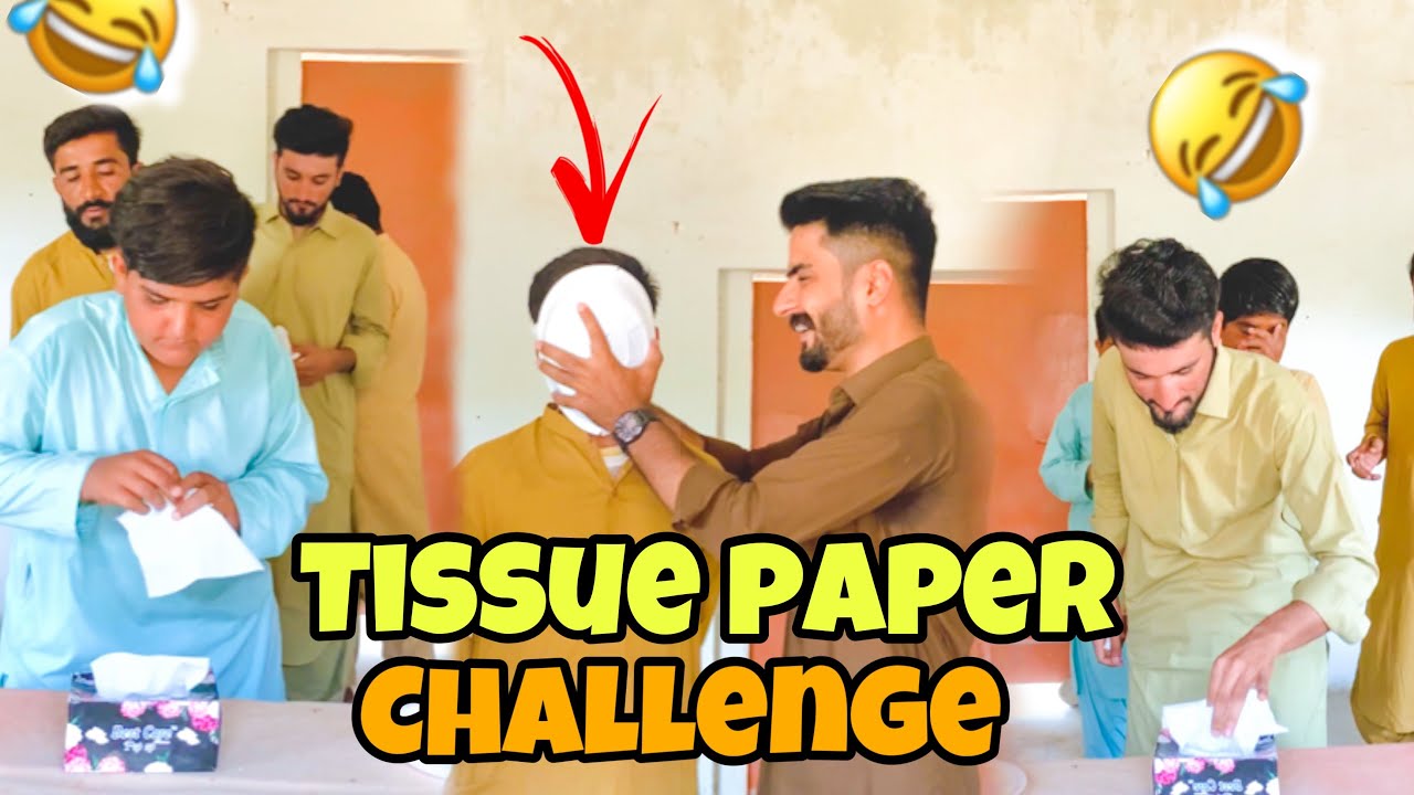 Last Tissue Challenge 😂 - YouTube