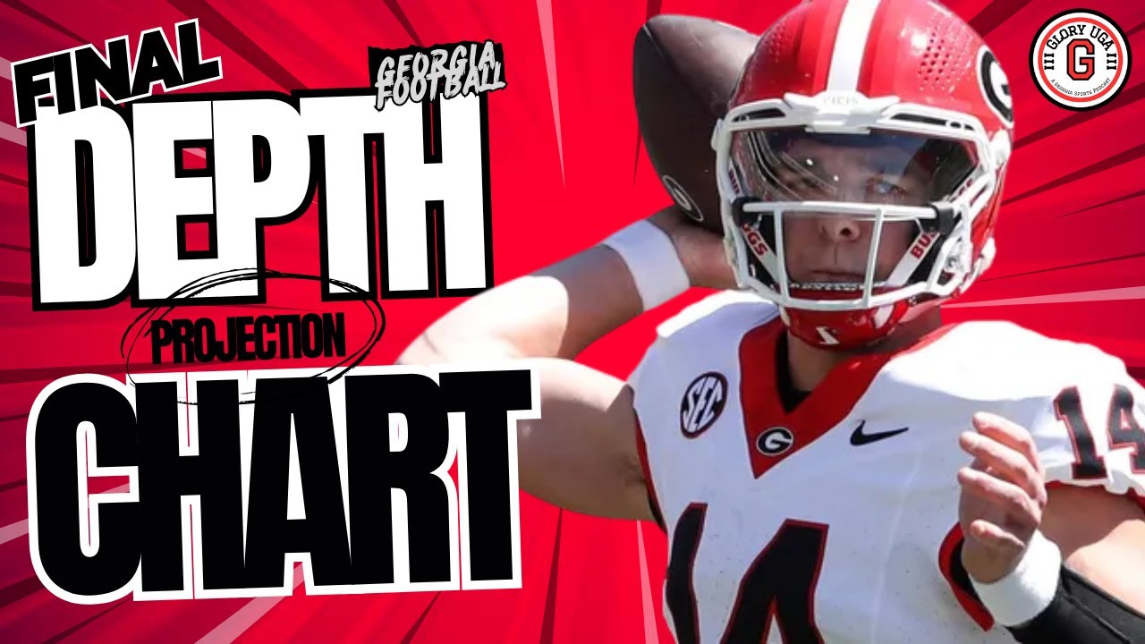 Georgia Football Final 2025 DEPTH CHART PROJECTION - YouTube