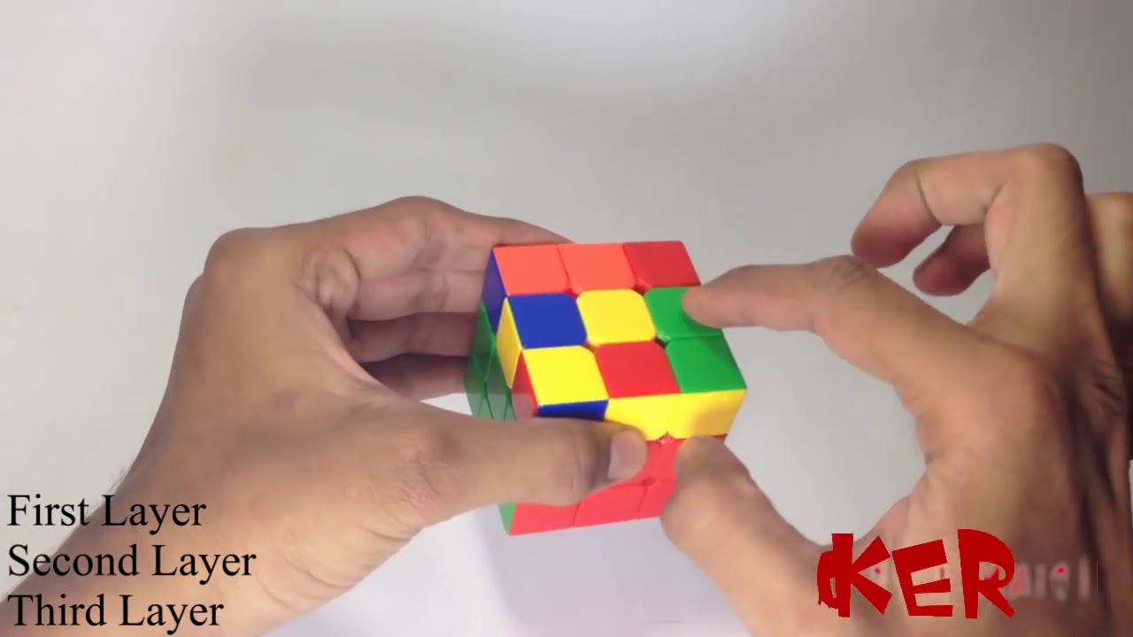 How to solve 3 3 3 Rubic cube - YouTube