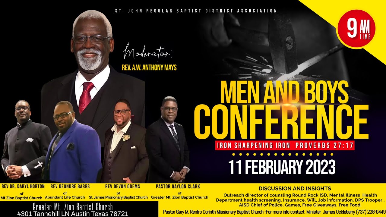 2023 MEN AND BOYS CONFERENCE - YouTube