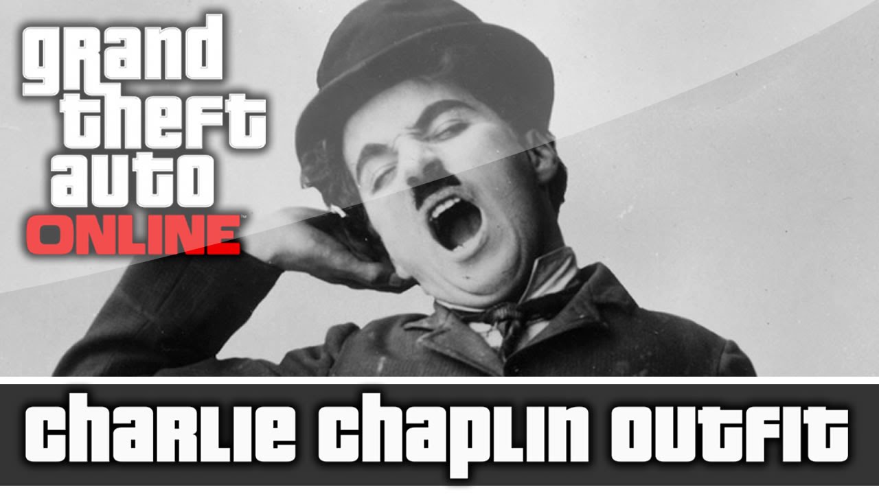 GTA 5 Online - Charlie Chaplin Outfit and Customization - YouTube