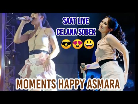 Happy Asmara Moments Yang Baru Pertama Kali Dialami Celana Sobek Saat Manggung