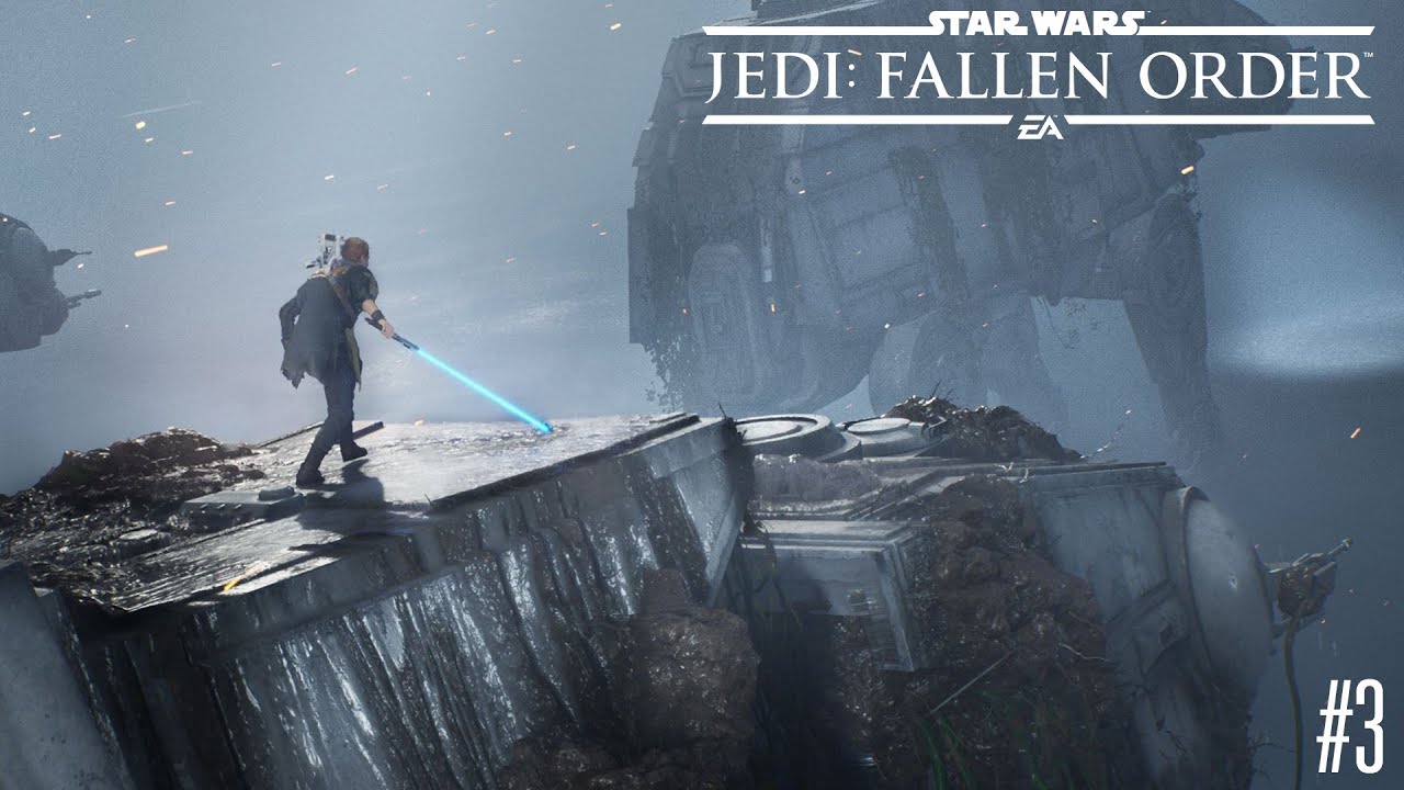 Star Wars Jedi Fallen Order - Part 3 - The Coolest Sequence Ever! - YouTube