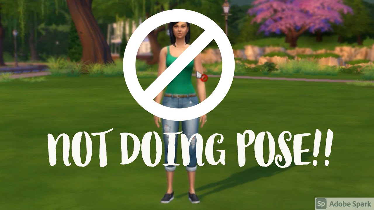 Fix to your custom poses not working on The Sims 4!! (rays.simss) - YouTube