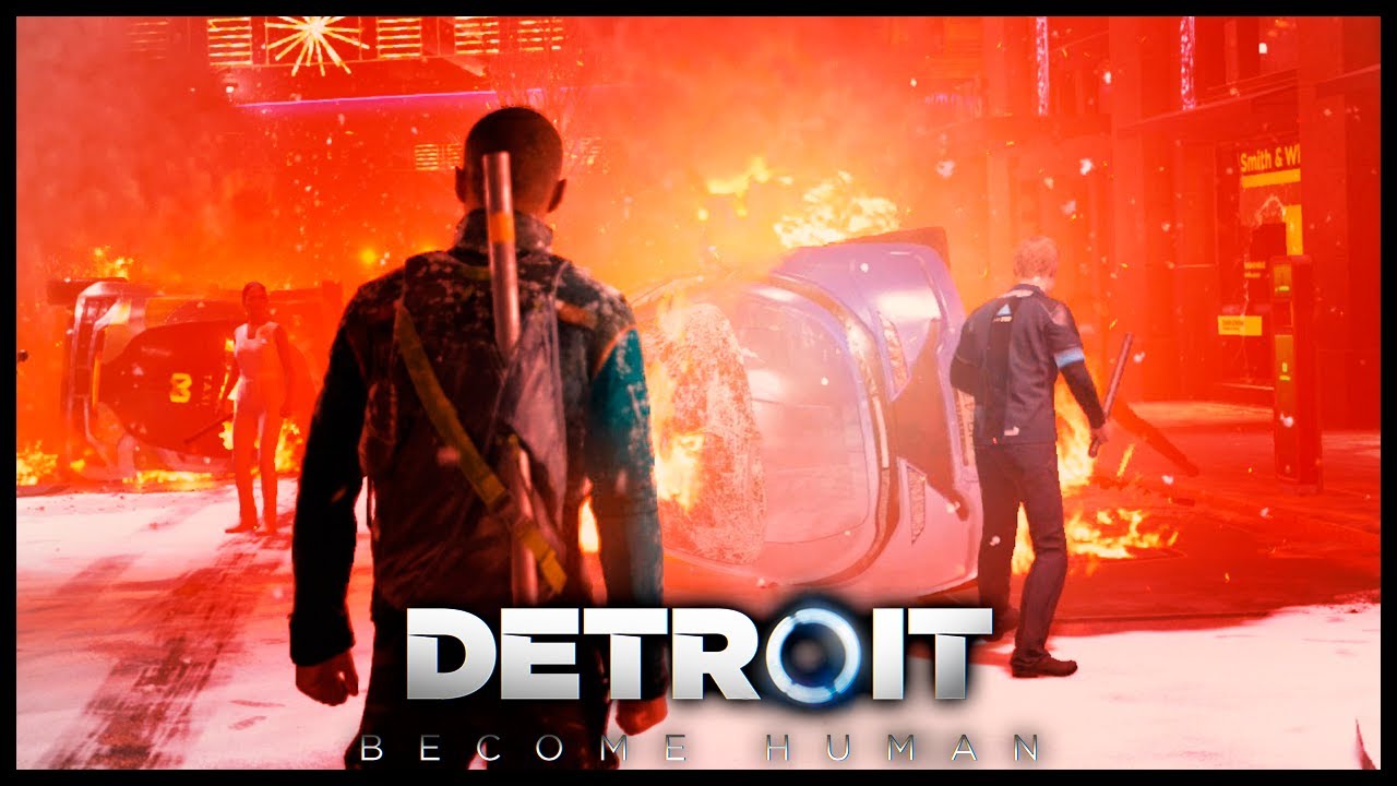 PROTESTO DE FOGO - Detroit Become Human [Rota Violenta] #11 - YouTube