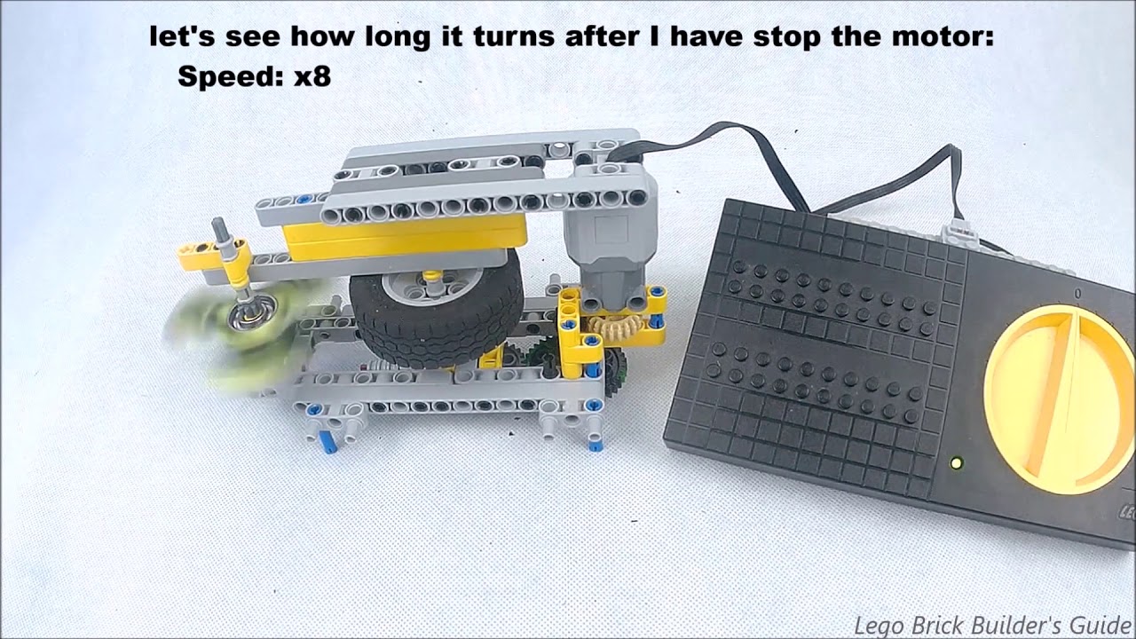 Lego Technic Fidget Spinner turning Machine - 4.000 RPM | MOC - YouTube