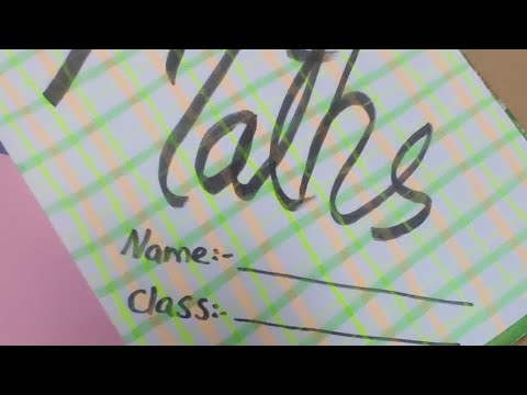 Math Front Page Design ideas with anmol @painting958 - YouTube