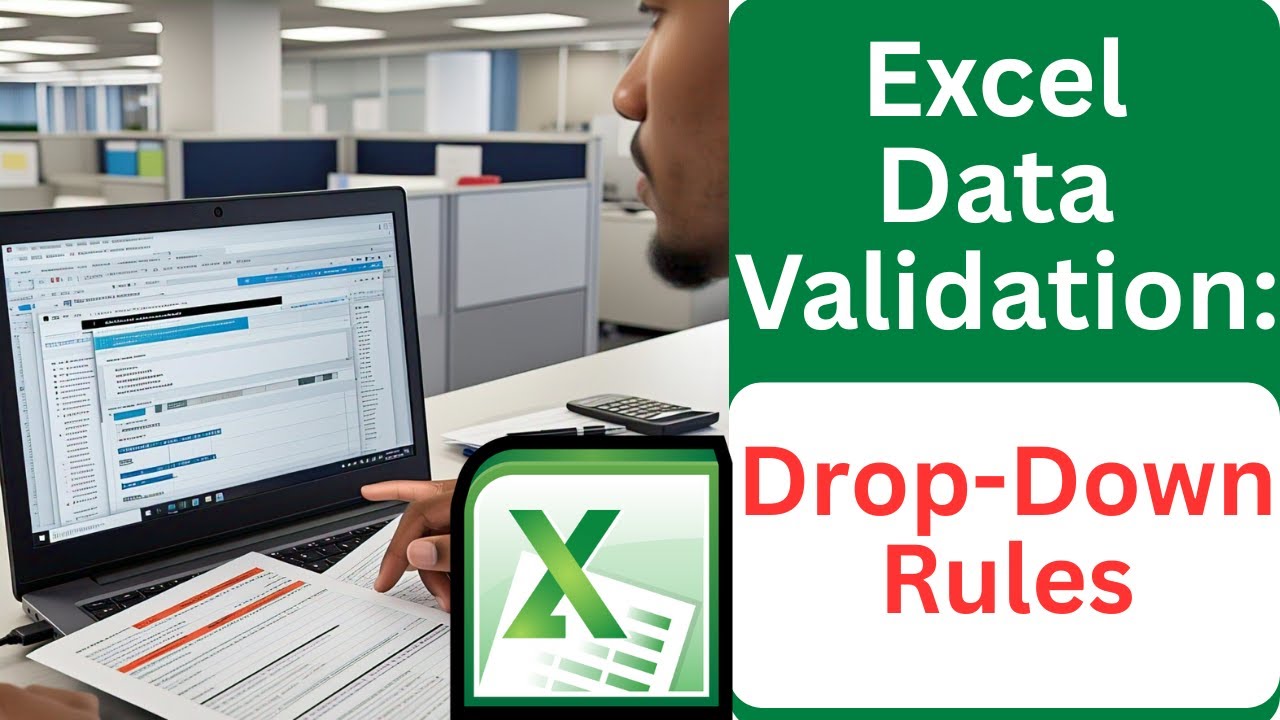 Data Validation in Excel: Create Drop-Down Lists & Restrict Entries Easily - YouTube