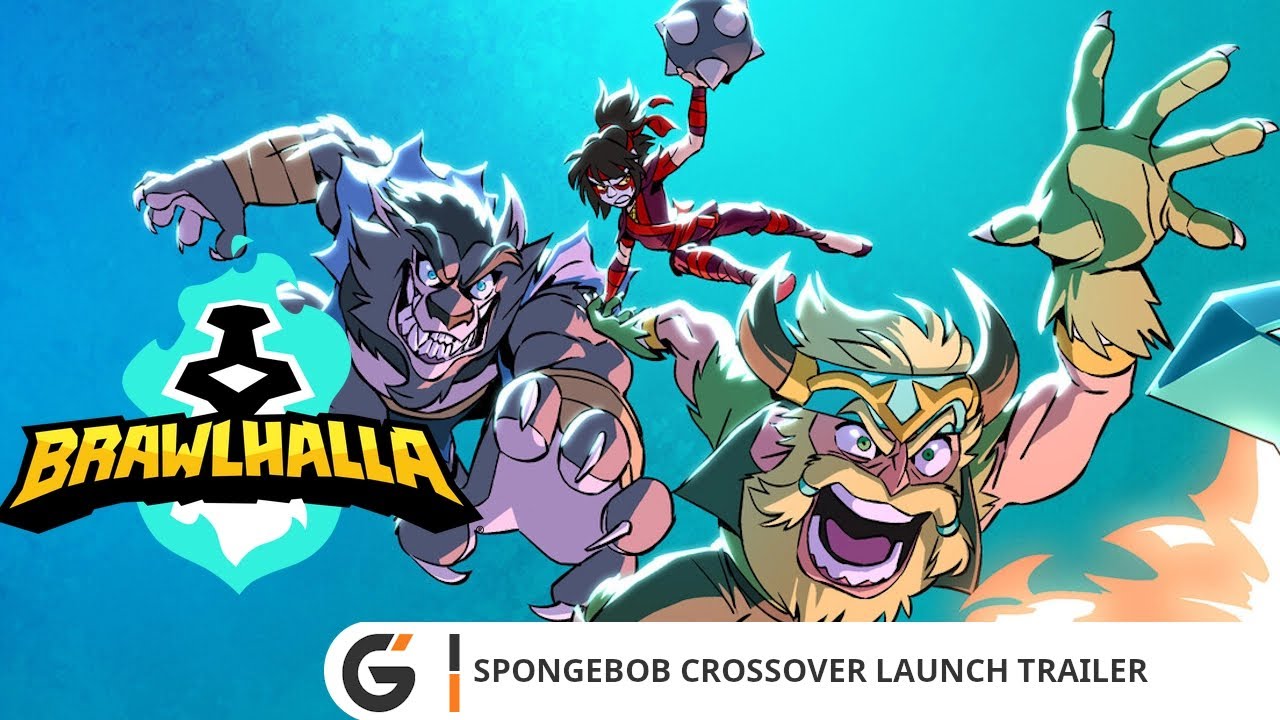 Brawlhalla - SpongeBob SquarePants Crossover Launch trailer - YouTube